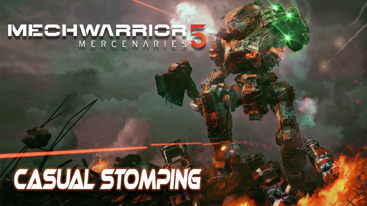CASUAL STOMPING | Mechwarrior 5 Multiplayer | YAML Mod - YouTube