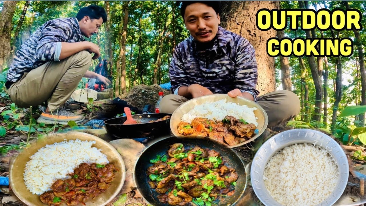 Cooking In The Jungle | Very delicious 😋 - YouTube