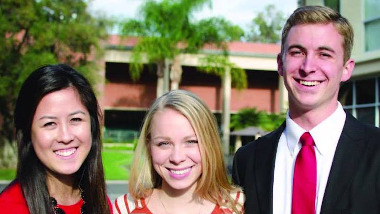 AS President Tyler Hormel and VP Ashley Panko | Biola University - YouTube
