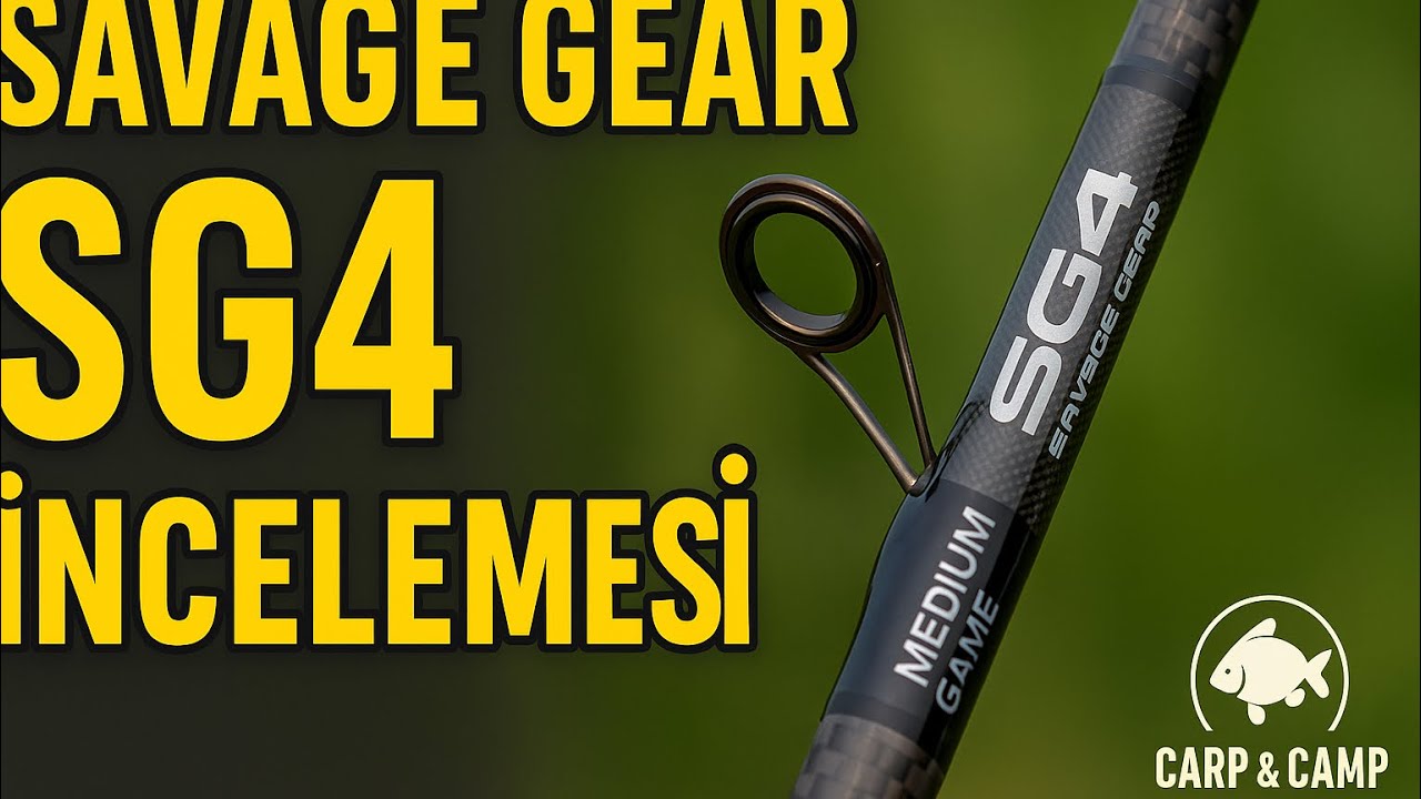Savage Gear SG4 Medium Game İncelemesi | En İyi Orta Seviye Olta Kamışı ...