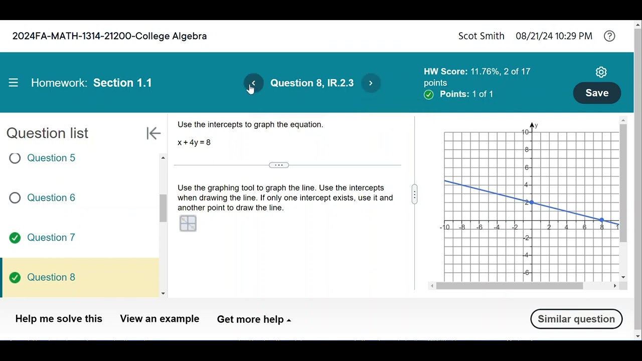 Math 1314 Video Tour of MyLab Math F2024 - YouTube