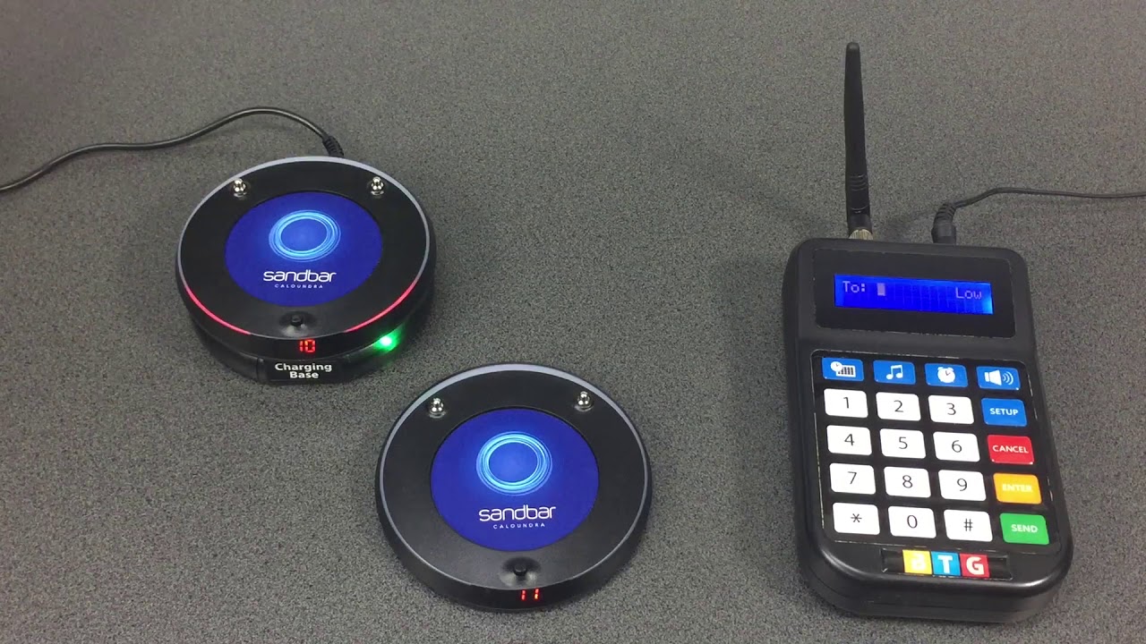 BTG EVO Paging System - YouTube