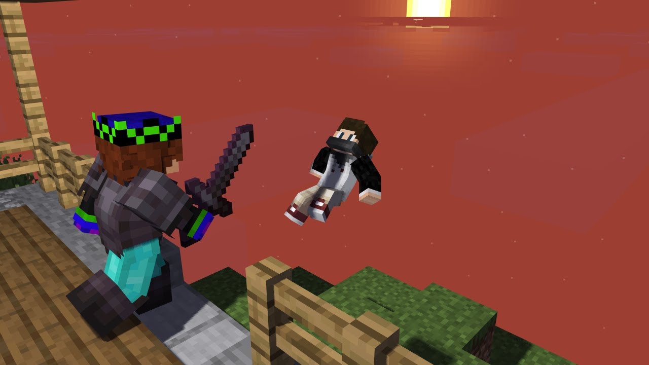 Skywars with the evil Rylee Skin - YouTube