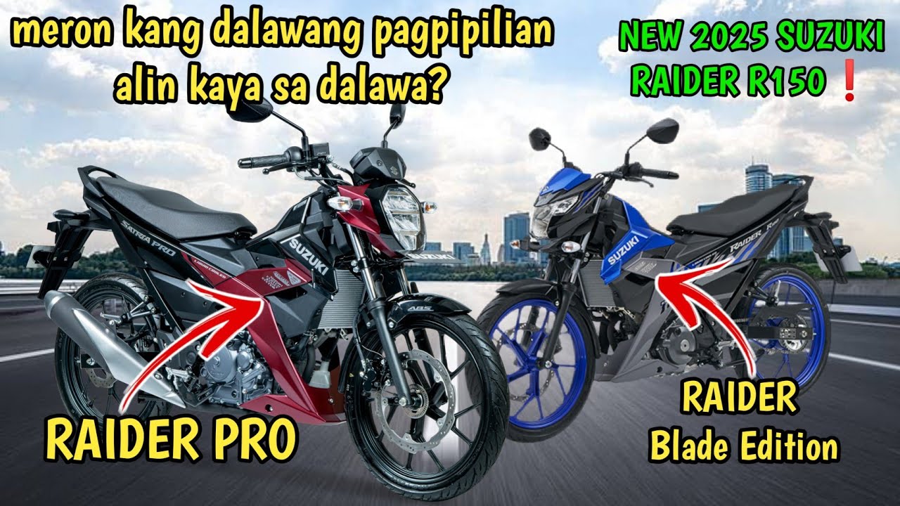New Suzuki Raider R150 F.I | PRO & Blade Edition! - YouTube