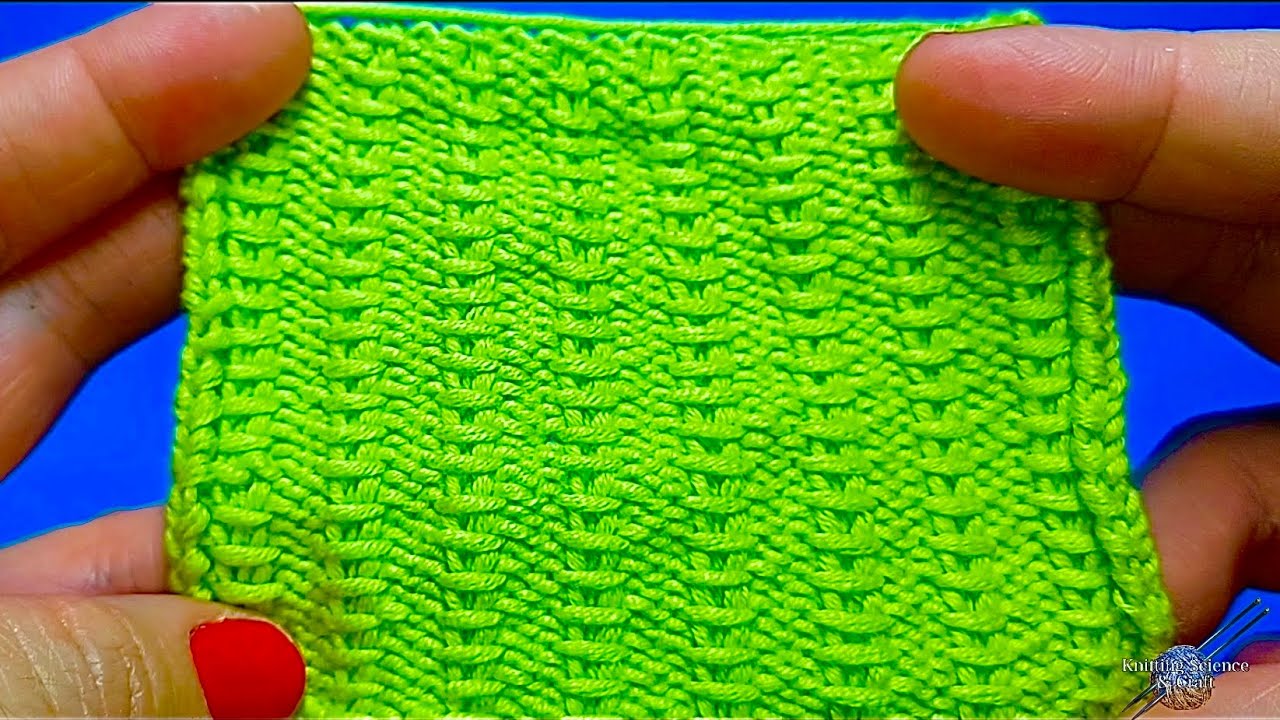 How to *Knit Ladder Rib Stitch * for beginners - YouTube