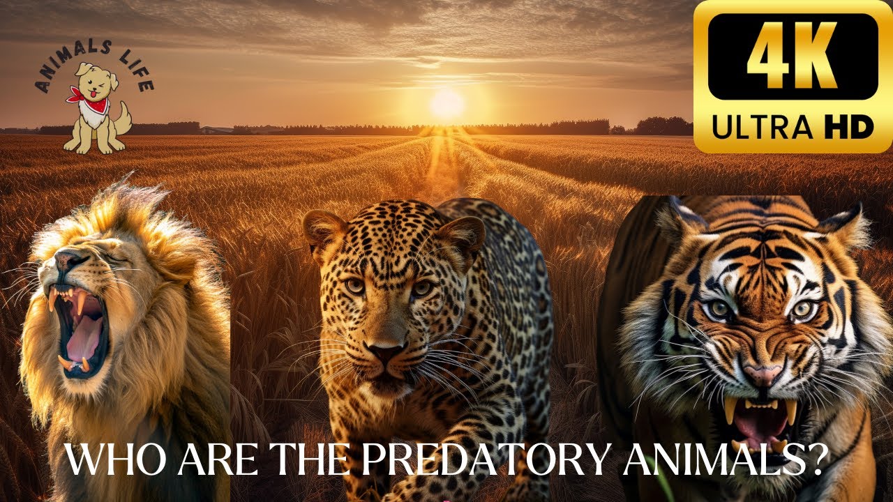 Who are the predatory animals? - YouTube