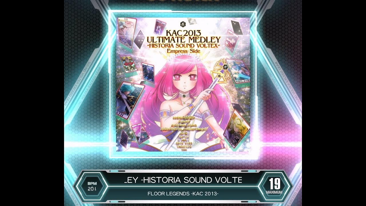 【SDVX VM】 KAC 2013 ULTIMATE MEDLEY -HISTORIA SOUND VOLTEX- Empress Side [MXM] PUC (Hand Shot ...
