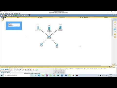 DHCP DNS EMAIL SERVER Configuration Lab in cisco packet tracer | Jubaer Learning Tech - YouTube
