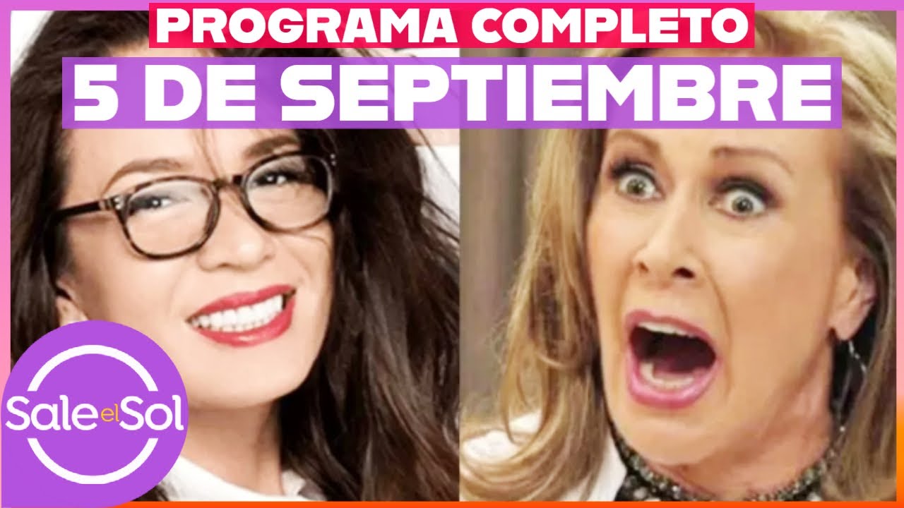 Laura Zapata culpa a Yolanda Andrade si algo le ocurre | Programa 5/09/2022 | Sale el Sol - YouTube