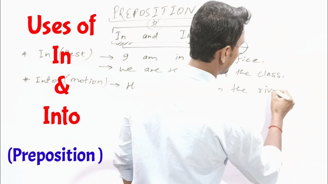 Uses of "In and Into" // Preposition // सीखे In और Into में अंतर आसान ...