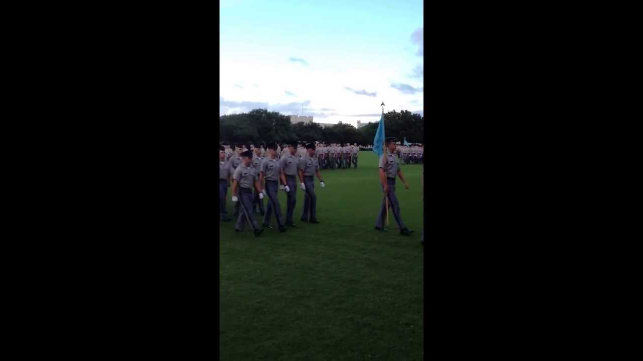 Delta Co., The Citadel, after the Oath Ceremony. August 19, 2013 - YouTube