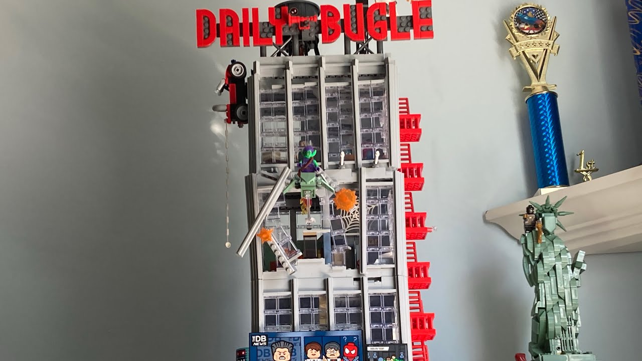 Daily bugle Lego review - YouTube