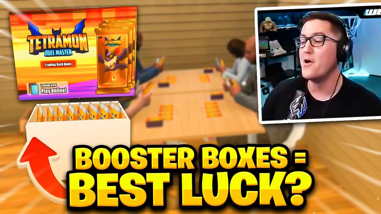 RIPPING BOOSTER BOXES = GOOD LUCK? - Trading Card Shop Simulator! - YouTube