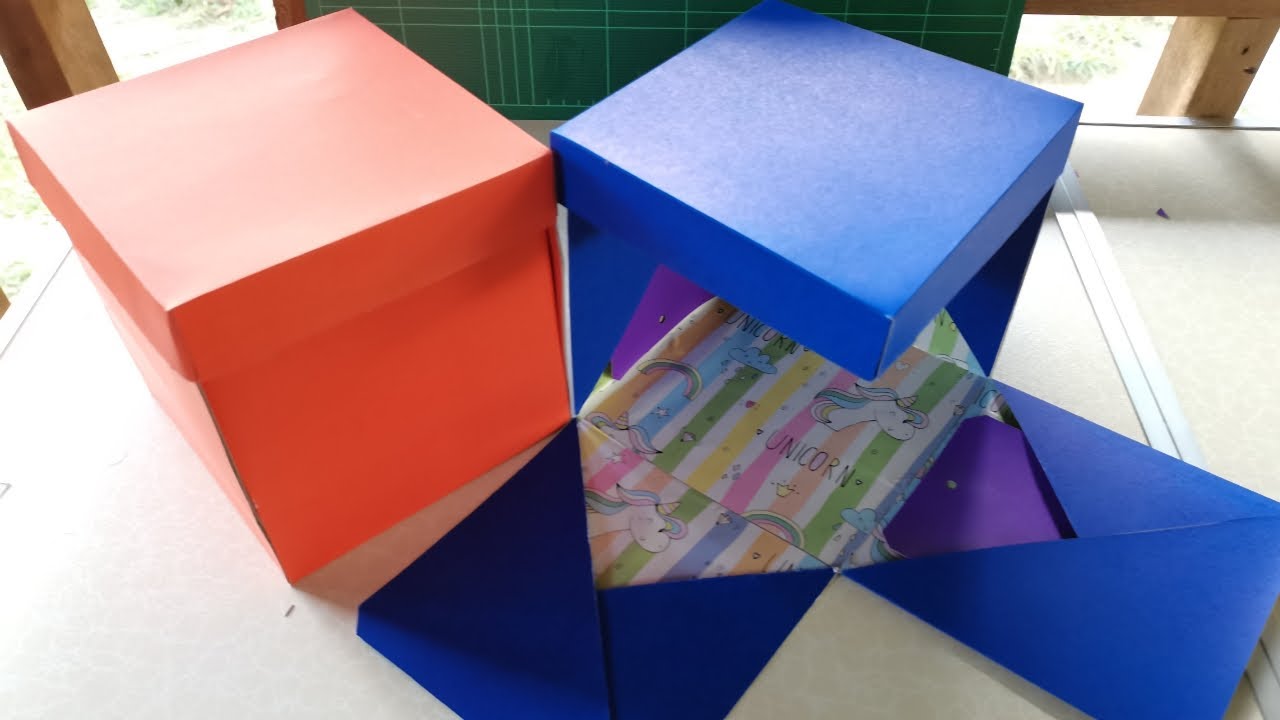How To Make Pop Up Box Square Shape 2 How To Make Pop Up Box Square Shape 2
