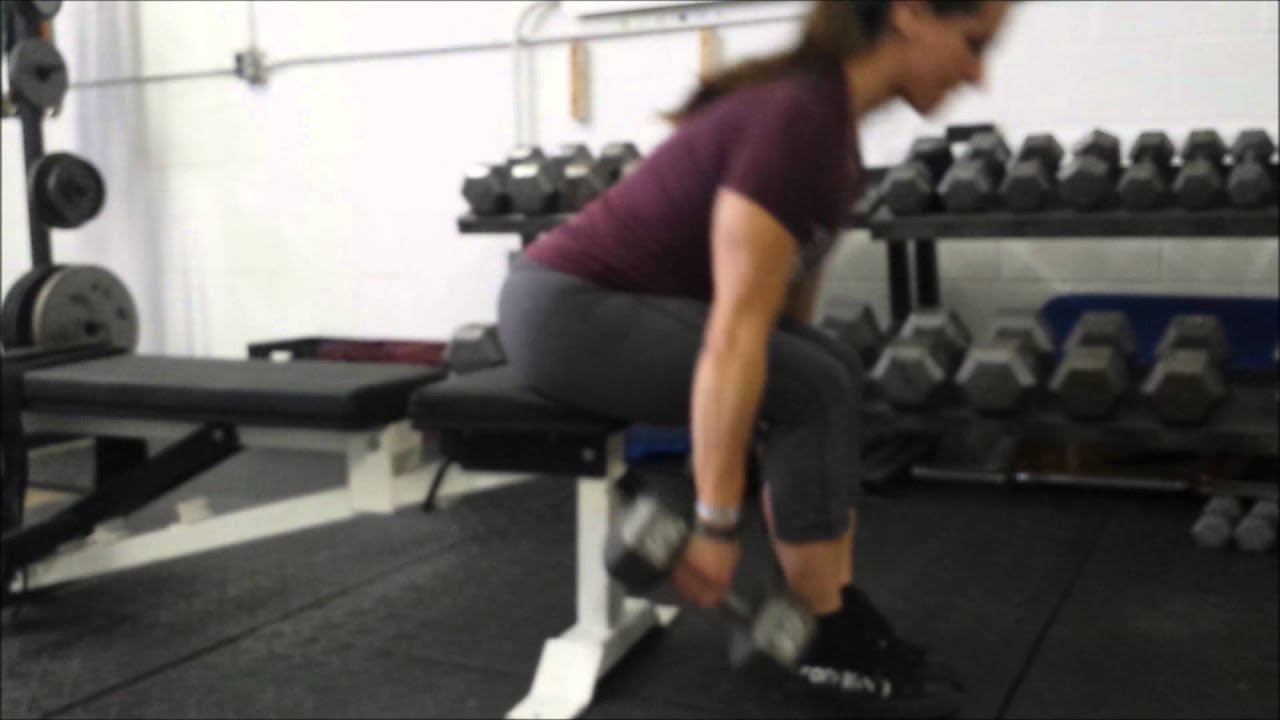 Seated Deadlift - YouTube