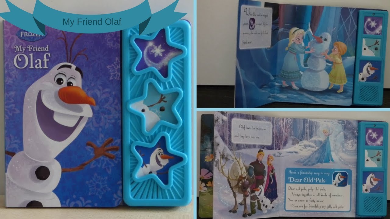 Disney Frozen My Friend Olaf Board book.Two different edition #disney # ...