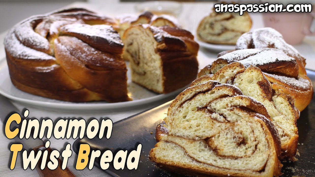 Cinnamon Twist Bread | Cinnamon Loaf and Ring Bread | Cinnamon Braided ...