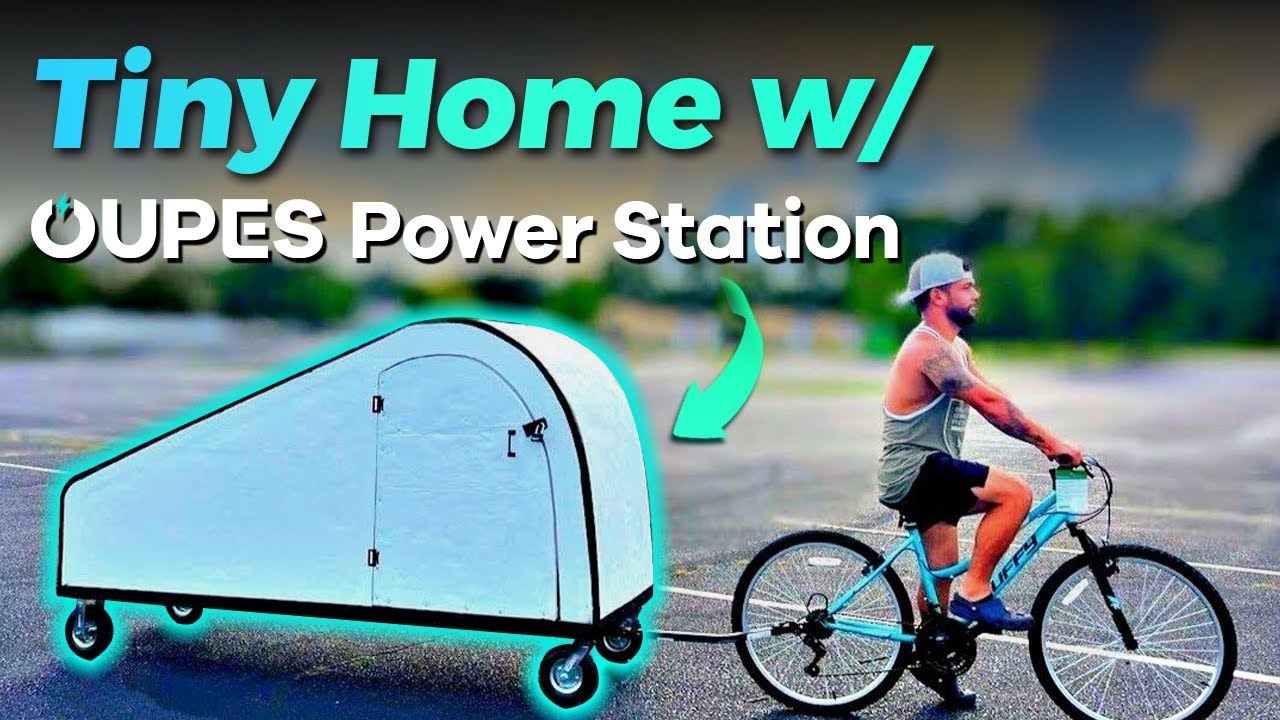 Building A Tiny Home On Wheels For A Homeless Guy--OUPES 1800W power ...