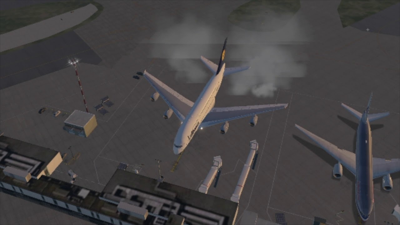A380 Lufthansa Flight 63 Take-off X-Plane 11 - YouTube