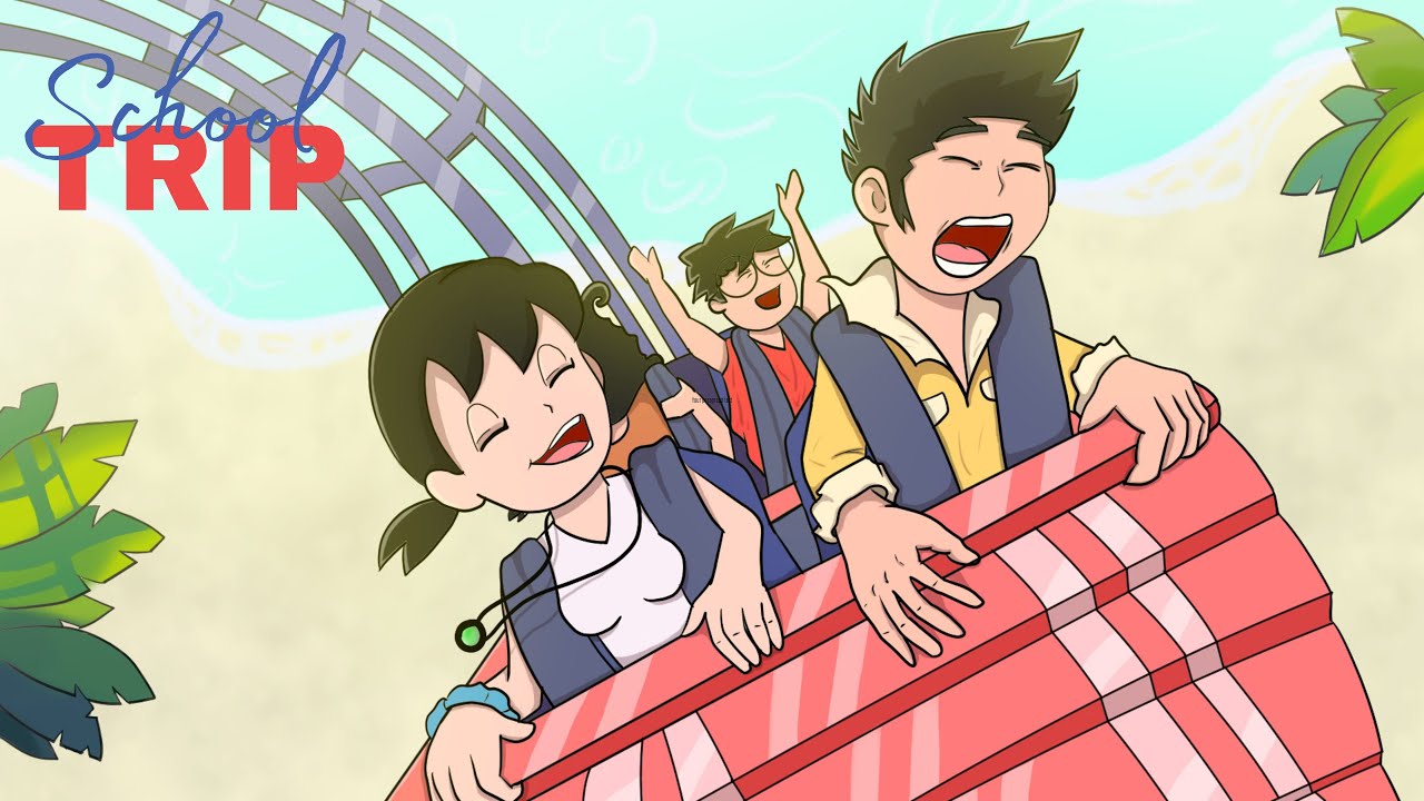 My School Trip | hindi storytime animation | @animatorkid - YouTube