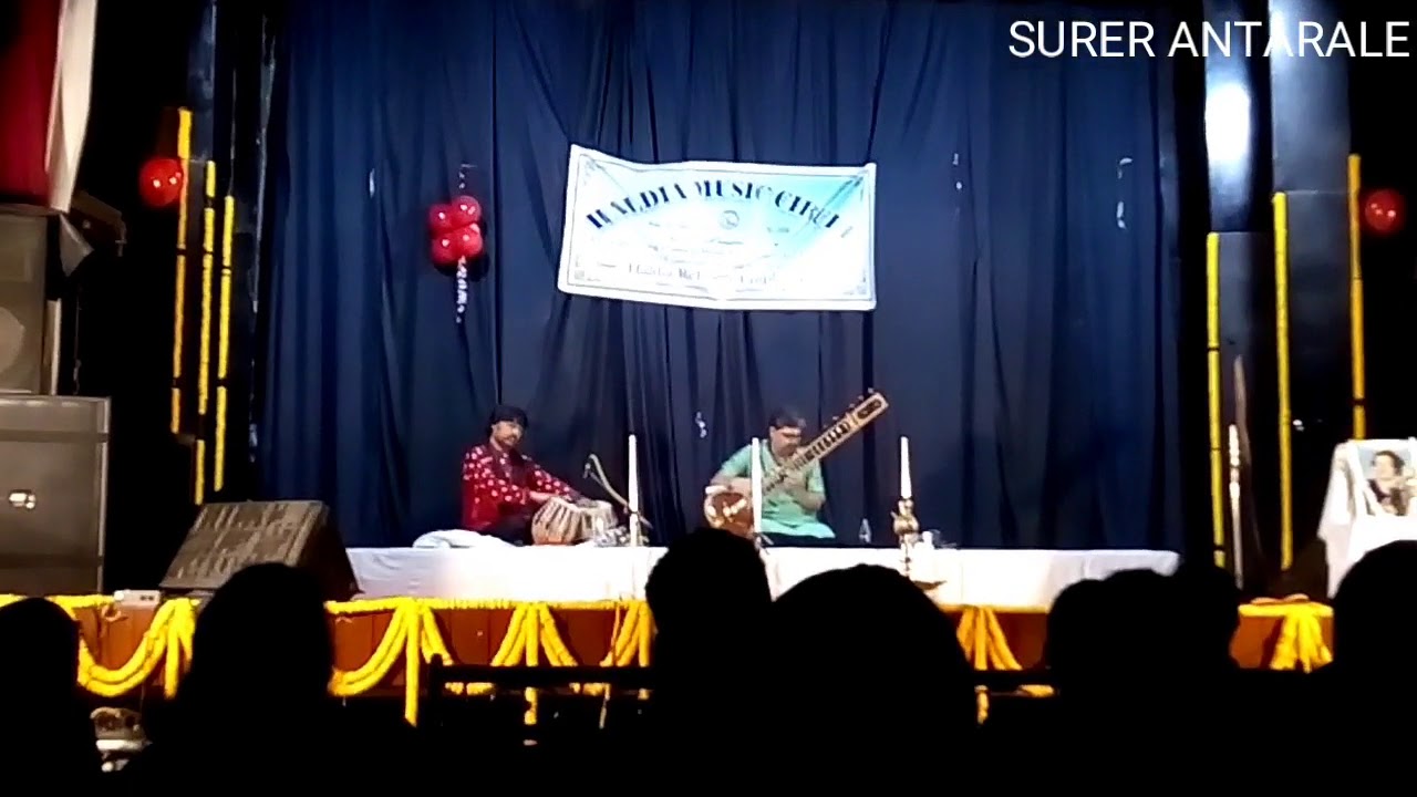 Raga - Charukeshi 2nd part by Anjan Saha at Haldia Music Circle. - YouTube