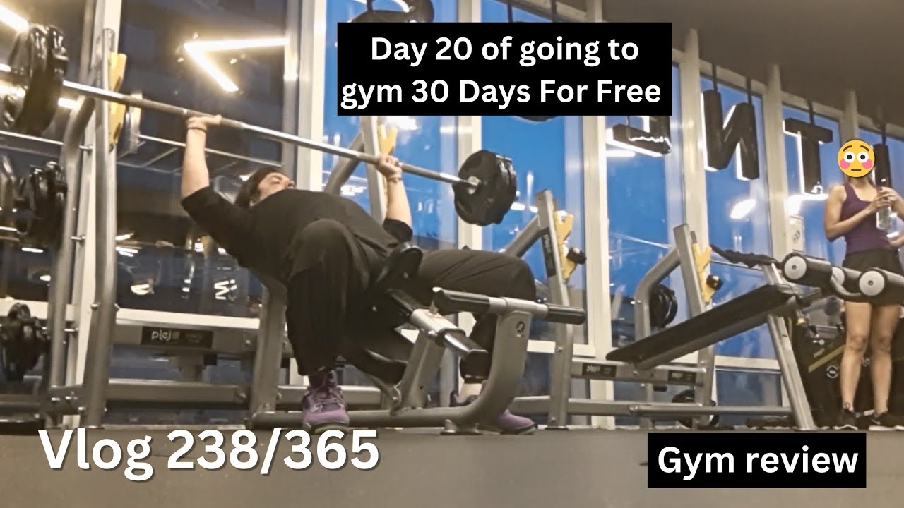 DAY 20 Of Going To Gym 30 Days For Free| Gym Review- Plej Fitness ...