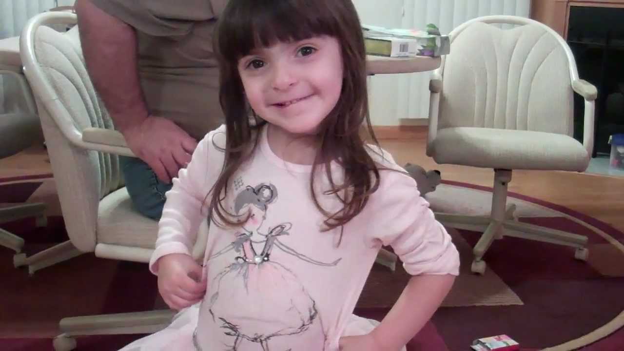 Isabella Dancing After Opening Christmas Presents 2011 - YouTube