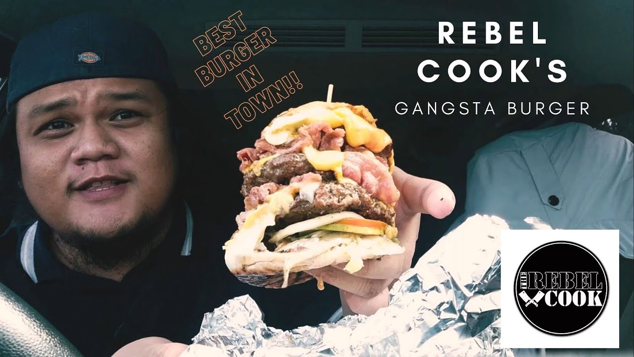 REBEL COOK'S GANGSTA BURGER! - YouTube