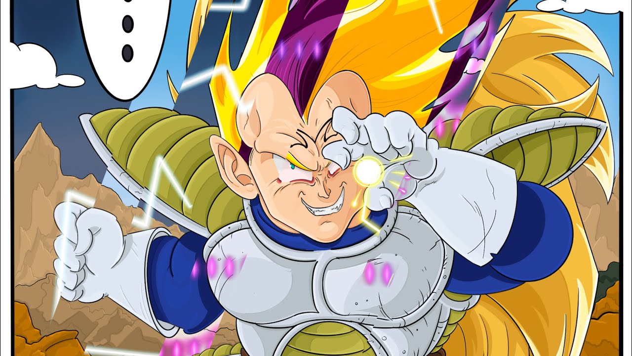 Vegeta The Prince Of Sayains In Many Forms From Dragon Ball | Procreate ...