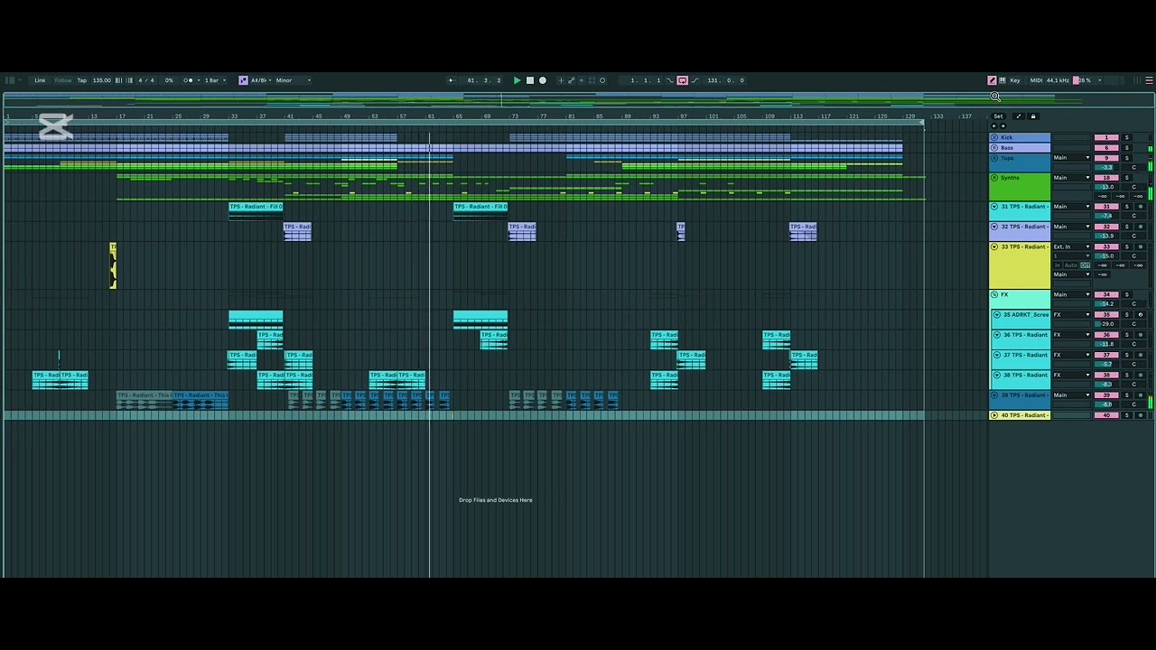 Techno arrangement and Mixing practice in Ableton # 13 - YouTube