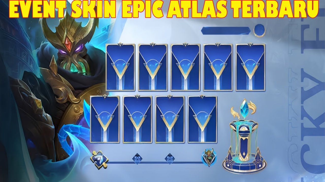 CARA DAPAT SKIN EPIC ATLAS DI EVENT LUCKY FLIP MOBILE LEGEND - YouTube