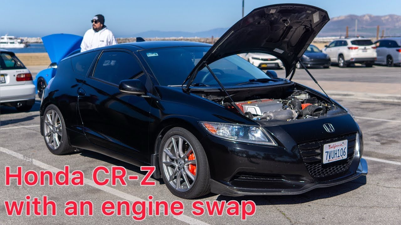Honda K20 engine swapped CR-Z - YouTube