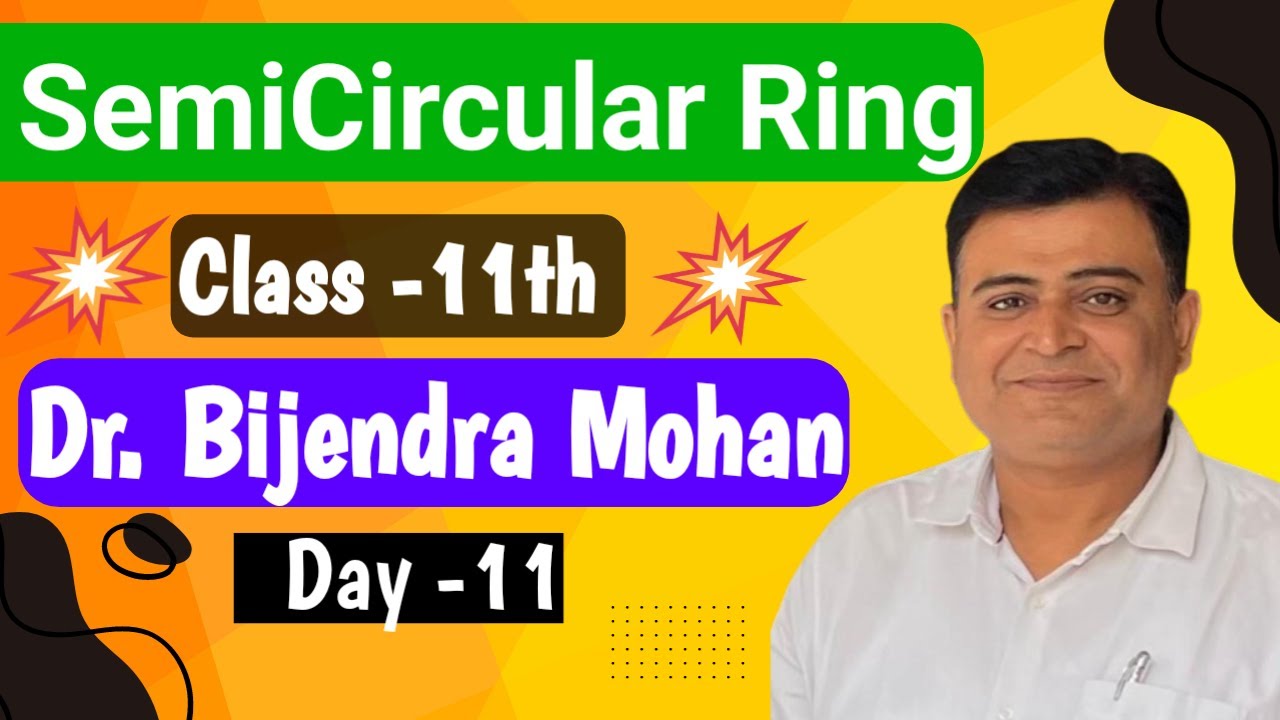 How to Find the Centre of Mass of Semicircular Ring | Step by-Step ...