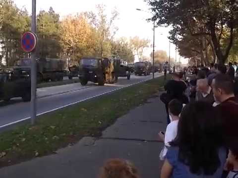 Vojna parada Beograd 2014 - IV deo - YouTube