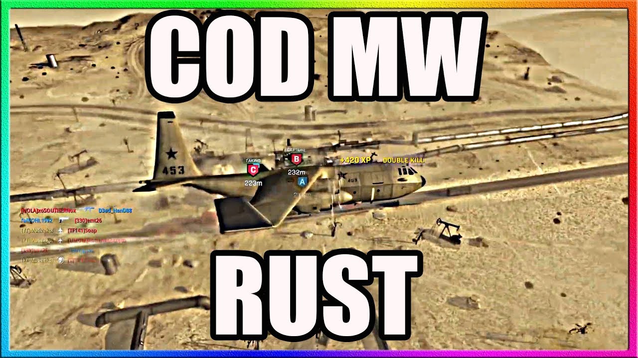 Call of Duty Modern Warfare HARDCORE Rust Gameplay (COD MW RUST) - YouTube