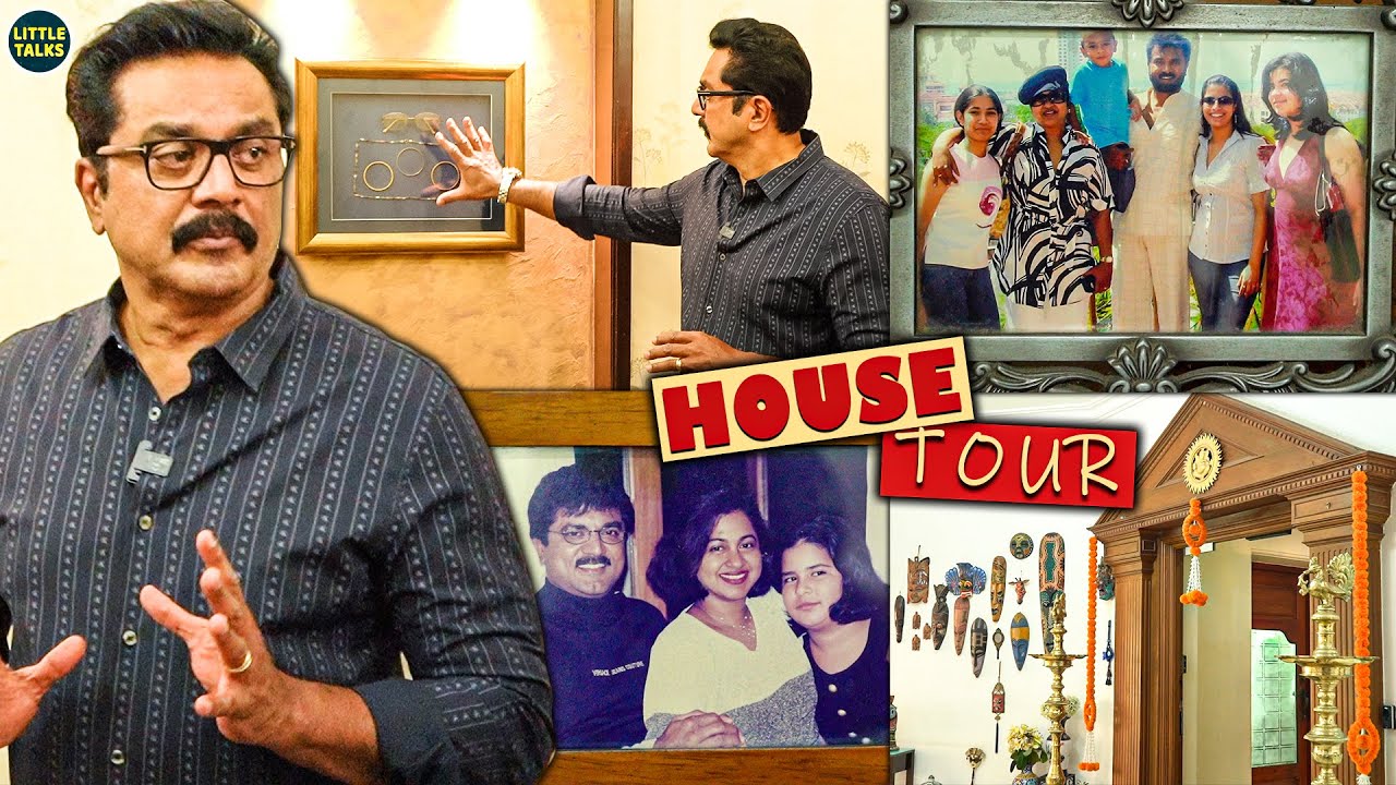 Sarathkumar's House Tour - இறந்த அம்மாவின் நகைகளை வைத்து செய்த நெகிழ்வான விஷயம் | Dream House ...