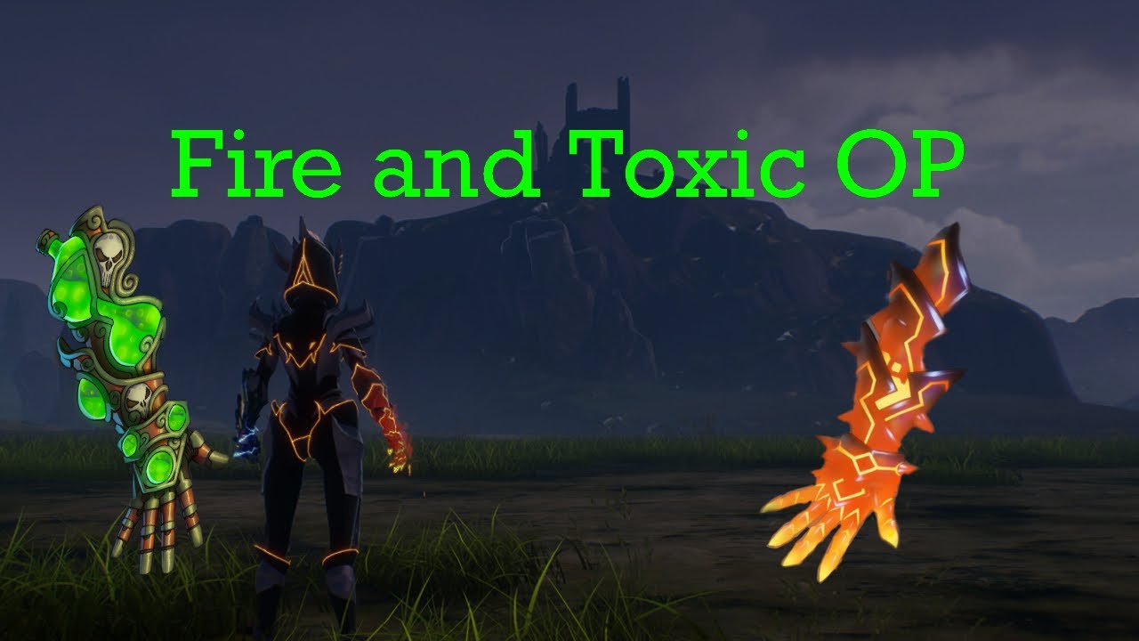 Spellbreak BR Casual Gameplay: Fire and Toxic OP - YouTube