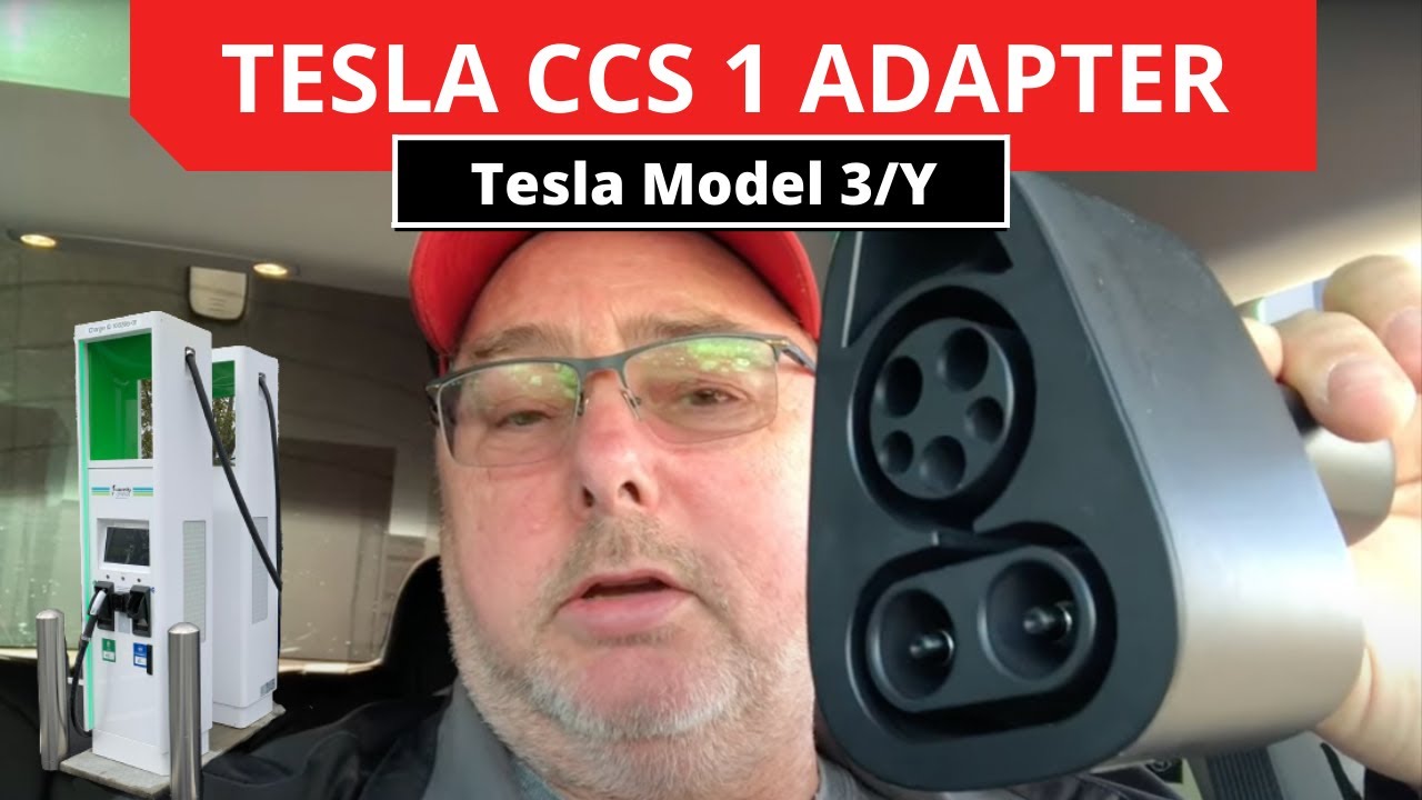 Tesla CCS Combo 1 Adapter: DC Fast Charging at Electrify America [188kW ...