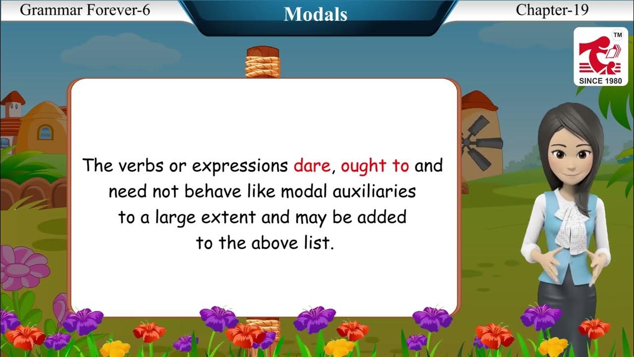 Chapter 19 Modals - YouTube