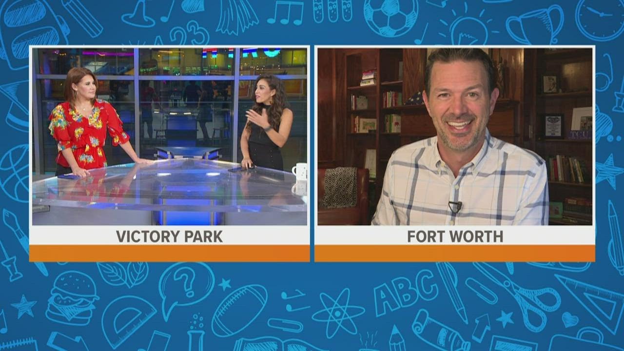 Marc Istook gets his kids ready for the first day of school - YouTube