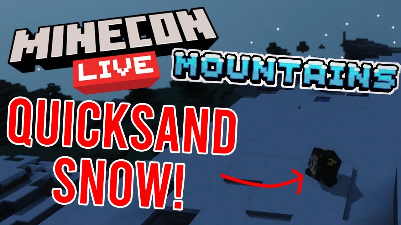 Mountain Biome Vote! - Quicksand Snow, Generation Updates, Mountain ...