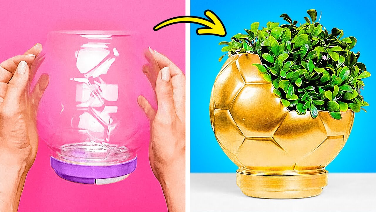 Beautiful Home Crafts From Recycled Materials - YouTube