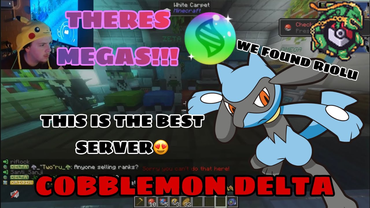 COBBLEMON! WE FOUND A RIOLU! - YouTube