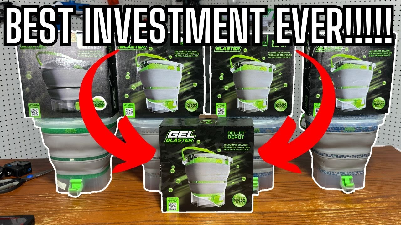 The AWESOME Gel Blaster Depot Bucket | Oakley Entertainment - YouTube