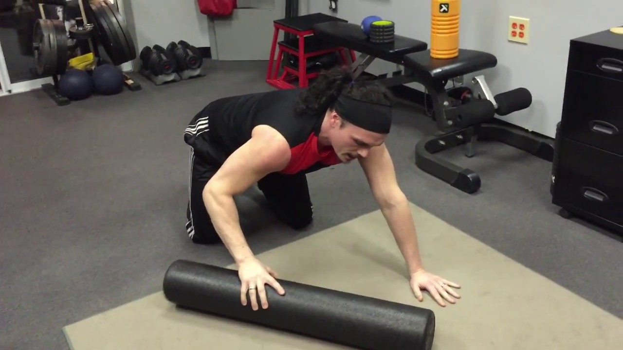 How To Warm up - Upper Body Foam Rolling With Sol - YouTube