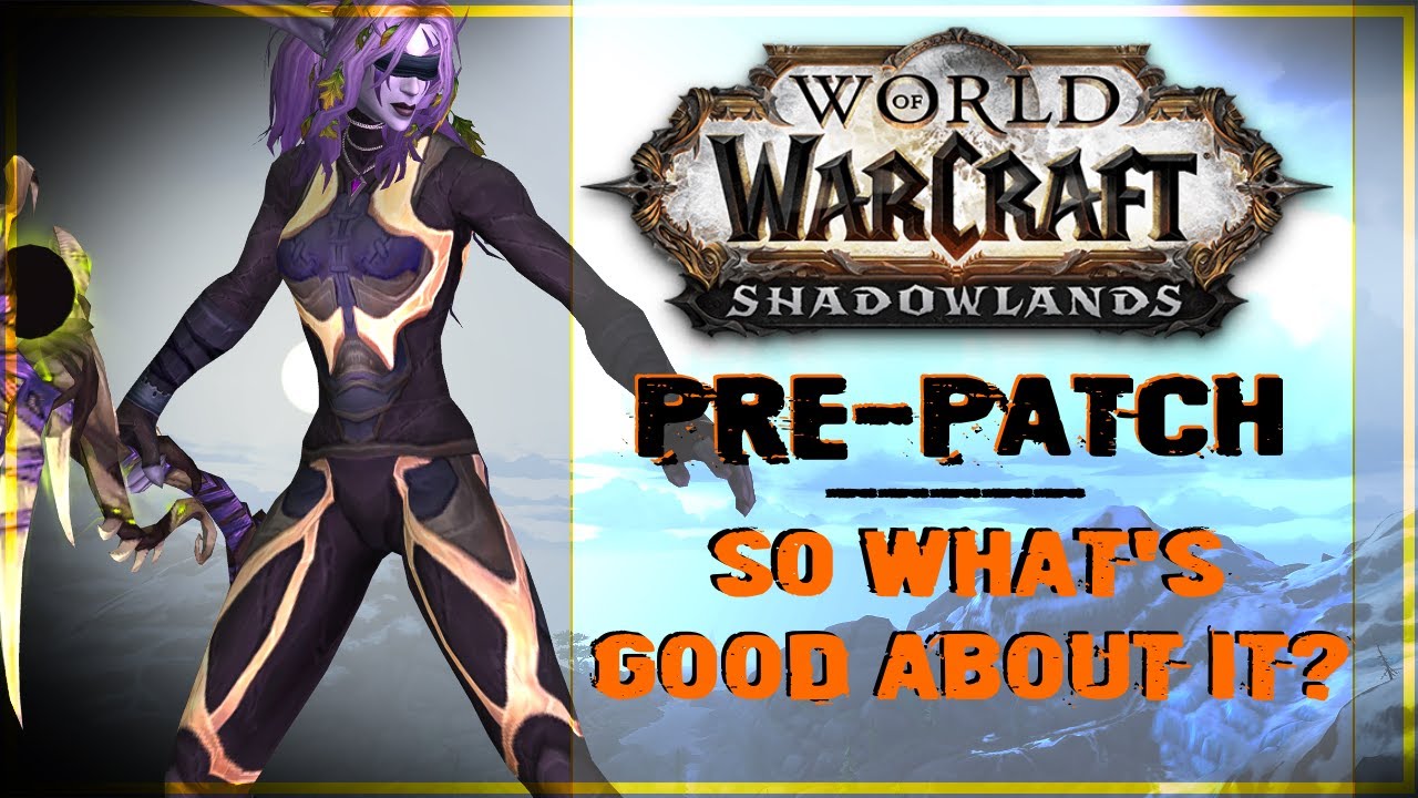 WoW Shadowlands Pre-Patch Character Customization and Picking My Mains ...
