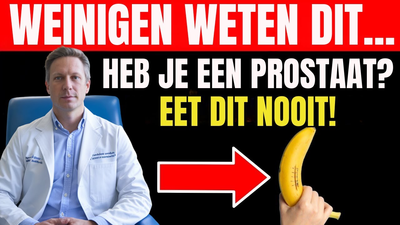 Als je prostaatproblemen hebt, stop dan onmiddellijk met deze 5 ...