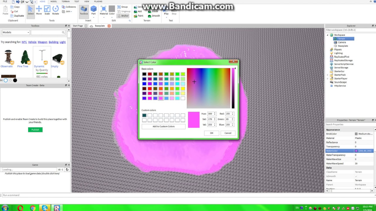 Roblox Tips and Tricks : Microscope, New Water - YouTube