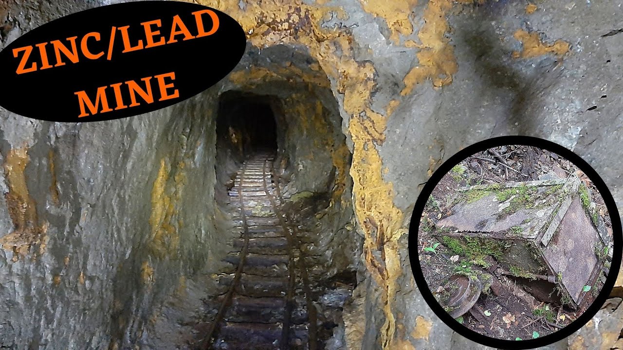 Exploring 90+ Year Old Lead/Zinc Mine - YouTube