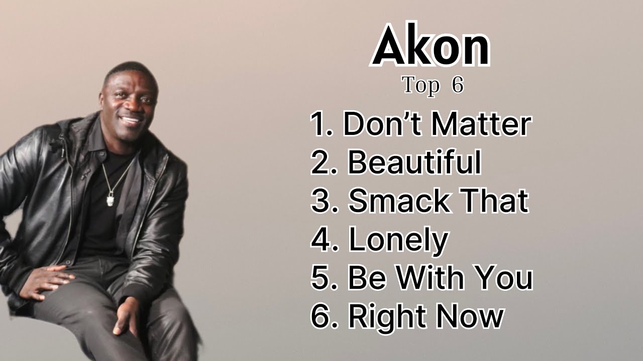 “Top 6 Timeless Akon Song Hits That Defined The 2000s!” - YouTube